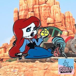 Ariel as Zombie the Little Mermaid Disney Fantasy Pins - Etsy