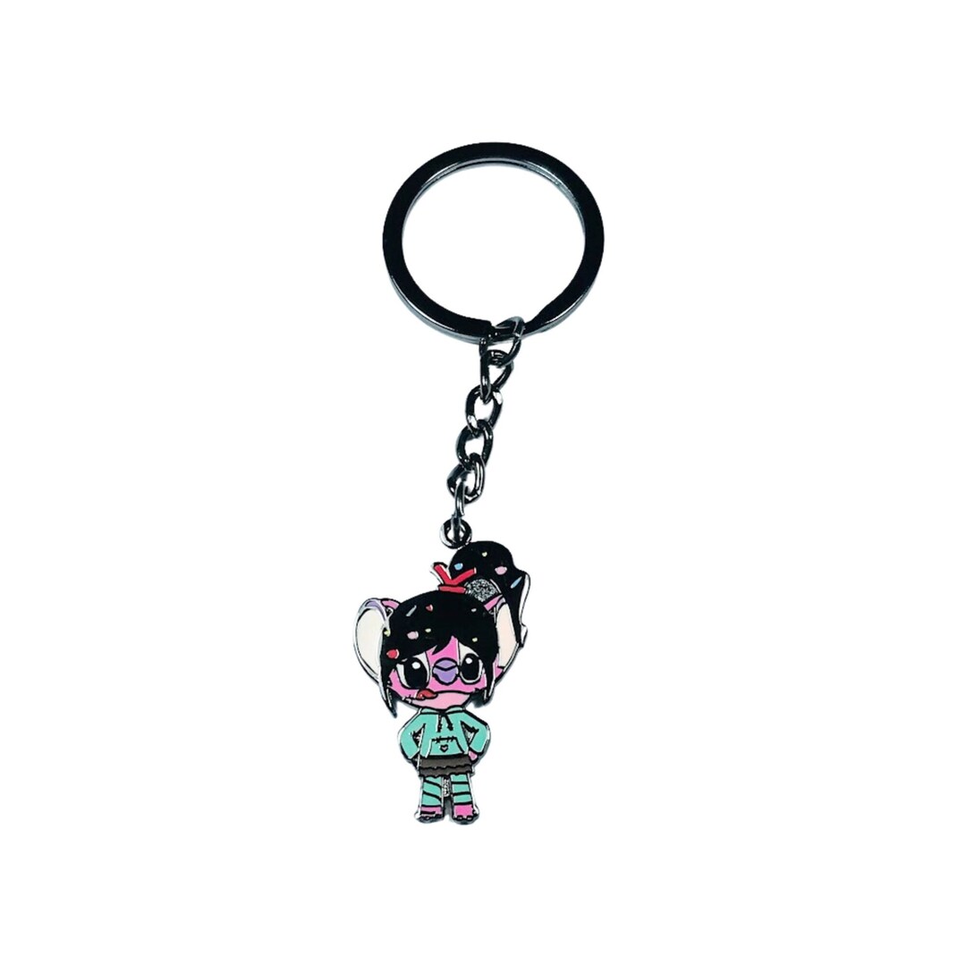Angel Keychain, Angel as Vanellope Von Scheweetz, Lilo&stitch: Adorable ...