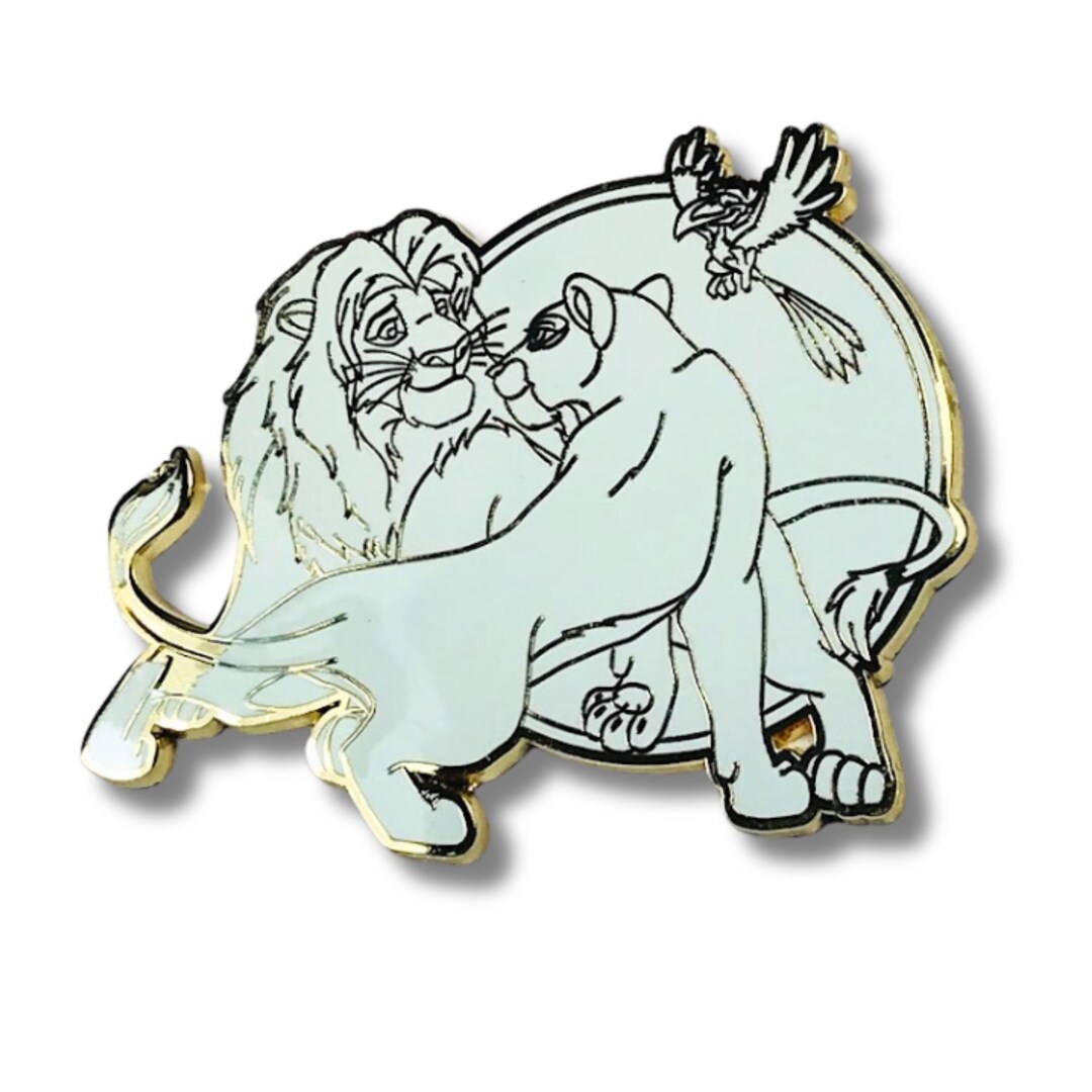 Lion King, Simba, Nala and Zazu From the Lion King: Disney Fantasy Pins ...