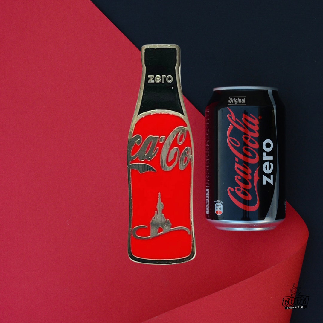 Coca Cola Pin, Coca Cola, Fantasy Pins, Adorable and Cute, Hard Enamel, Red Pin, Coca Cola Red ...