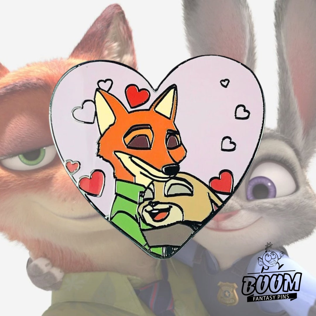 Judy and Nick, Dynamic Duo Pin, Zootopia: Adorable Disney Fantasy Pins ...