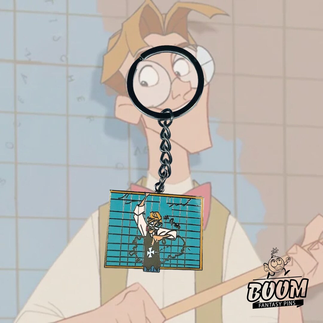 Milo James Thatch Keychain, Atlantis: the Lost Empire, Disney Fantasy ...