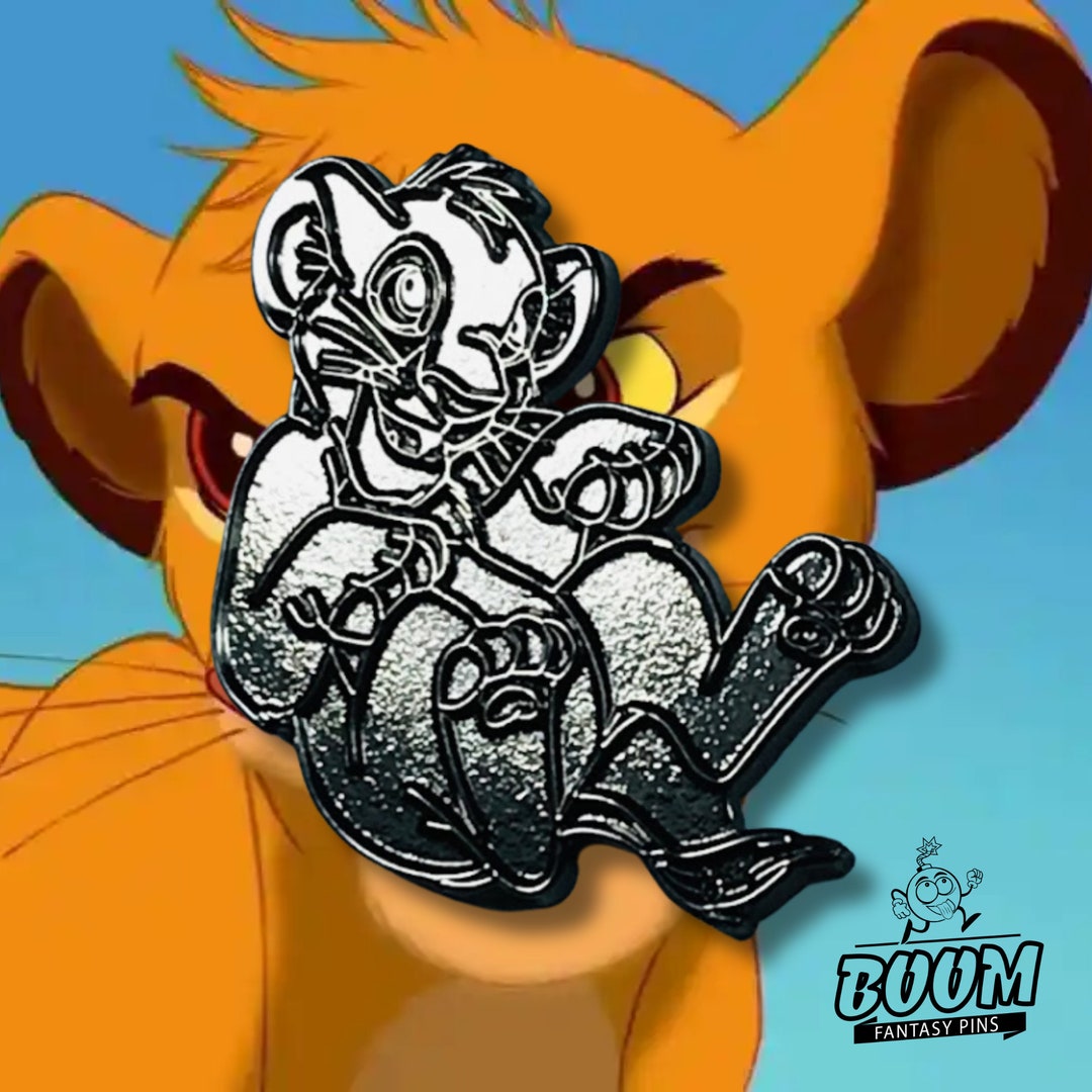 Simba Pin the Lion King Test Disney Fantasy Pins the - Etsy