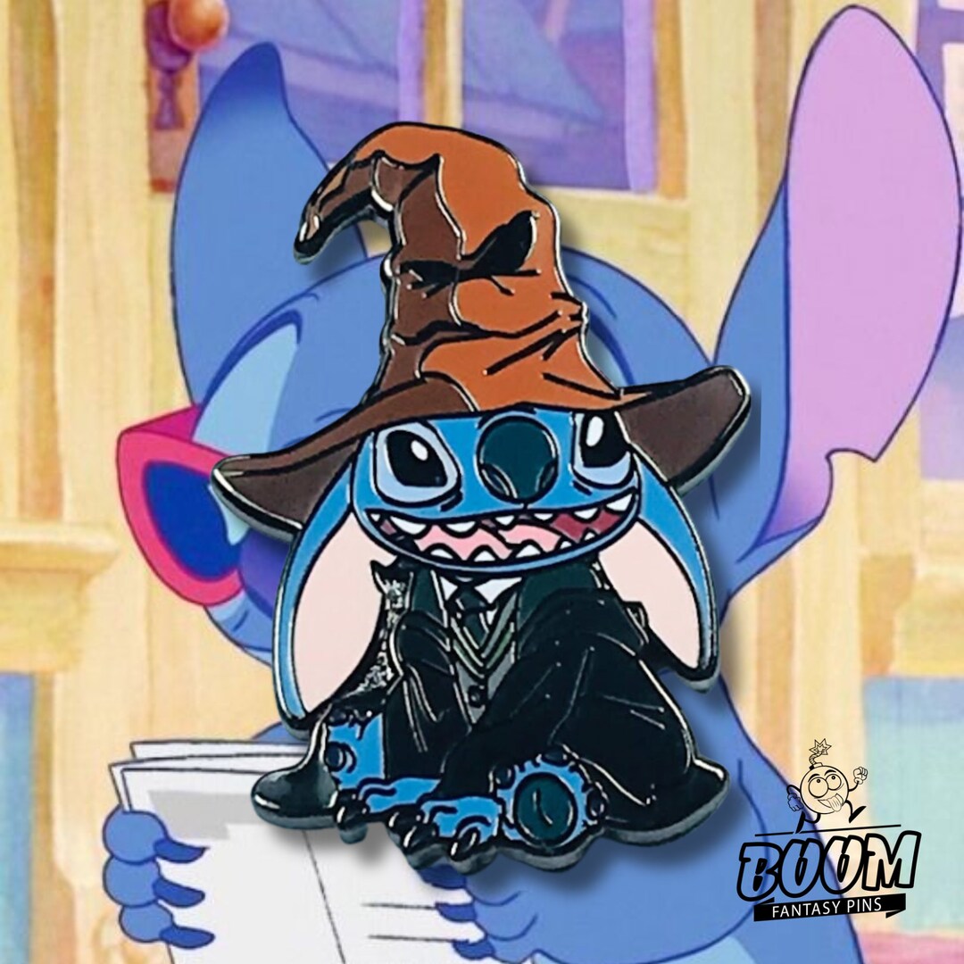 Stitch Pin, Stitch as Slytherin, Lilo & Stitch: Disney Fantasy Pins ...