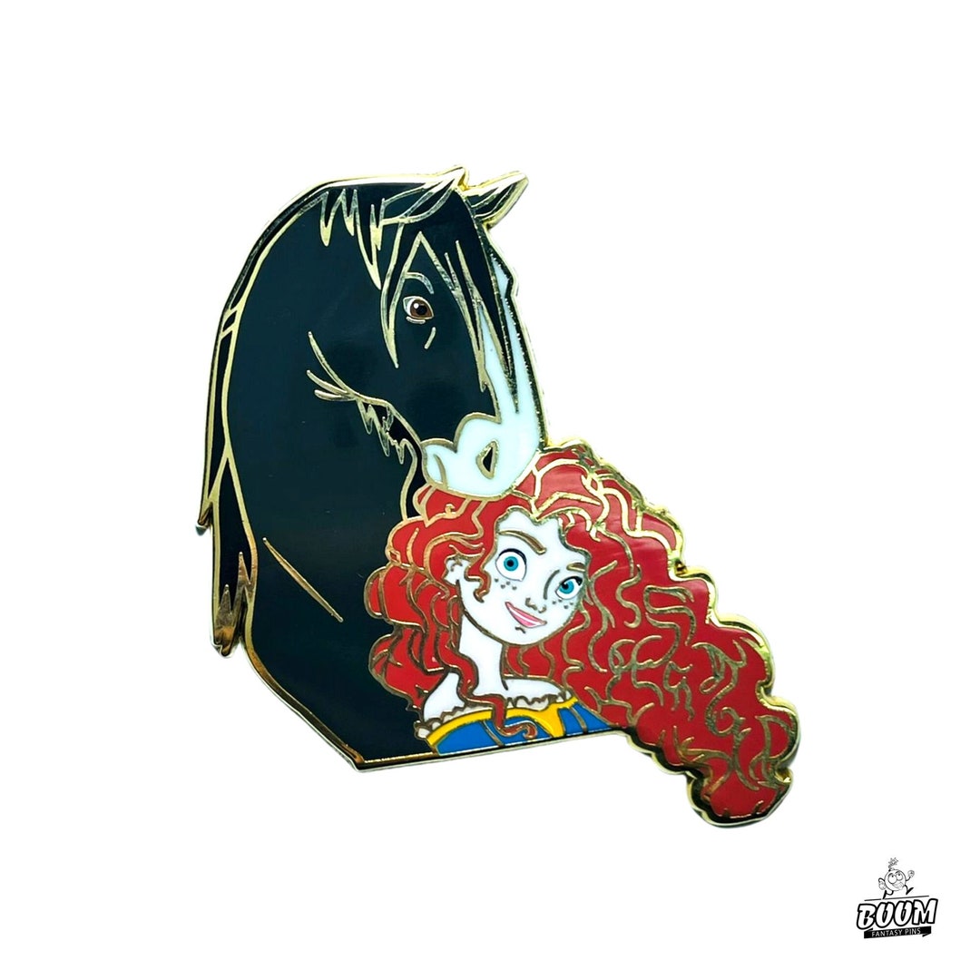 Princess Merida, Brave: A Magic Disney Fantasy Pins is a Skilled Archer ...