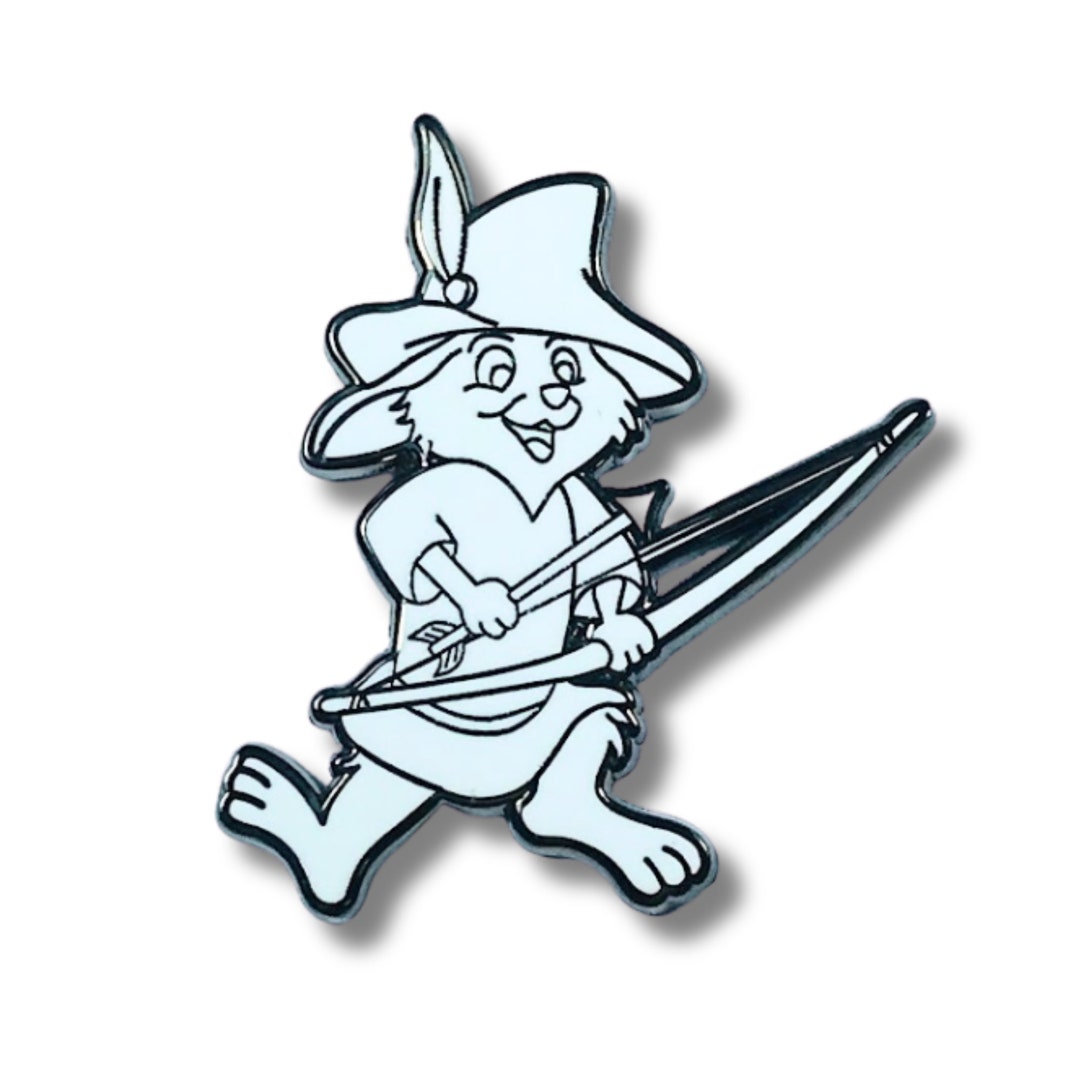 Skippy Rabbit From Robin Hood, A Magic Disney Fantasy Pins, White ...