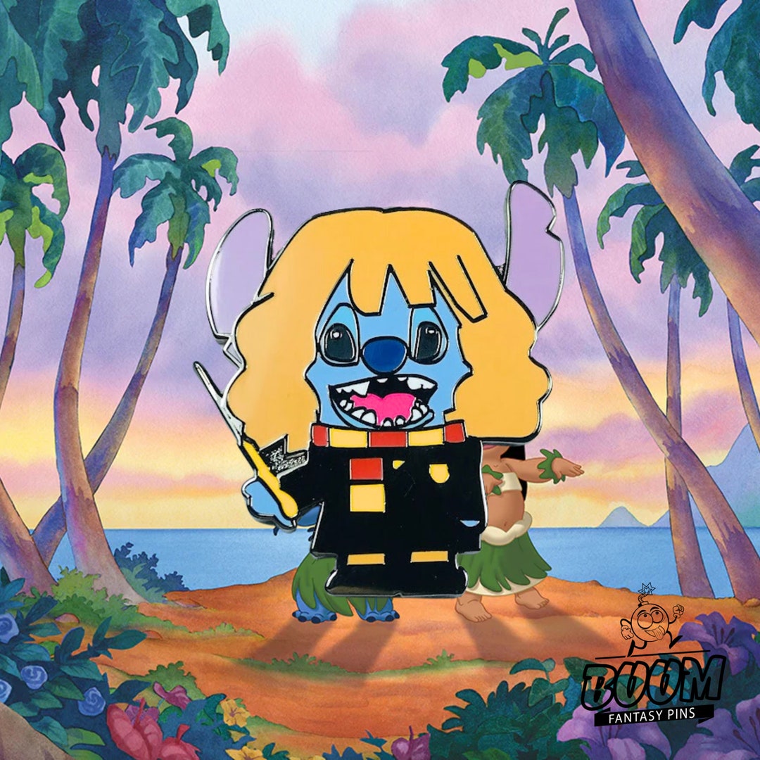 Stitch Pin, Stitch as Hermione, Lilo&stitch: Adorable Disney Fantasy ...