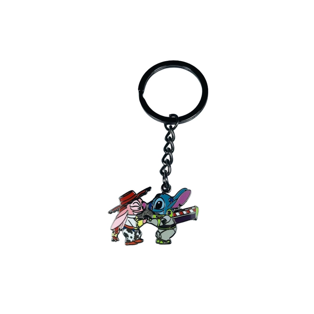Stitch Keychain, Angel Keychain,toy Story, Lilo&stitch: Disney Fantasy ...