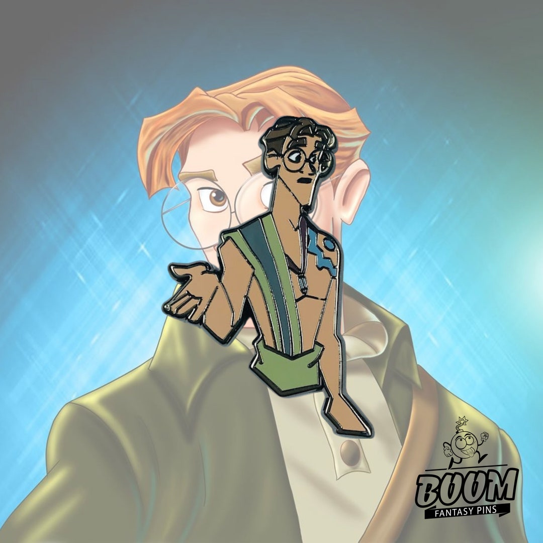 Milo Thatch Pin, Atlantis: the Lost Empire, Disney Fantasy Pins, Milo ...