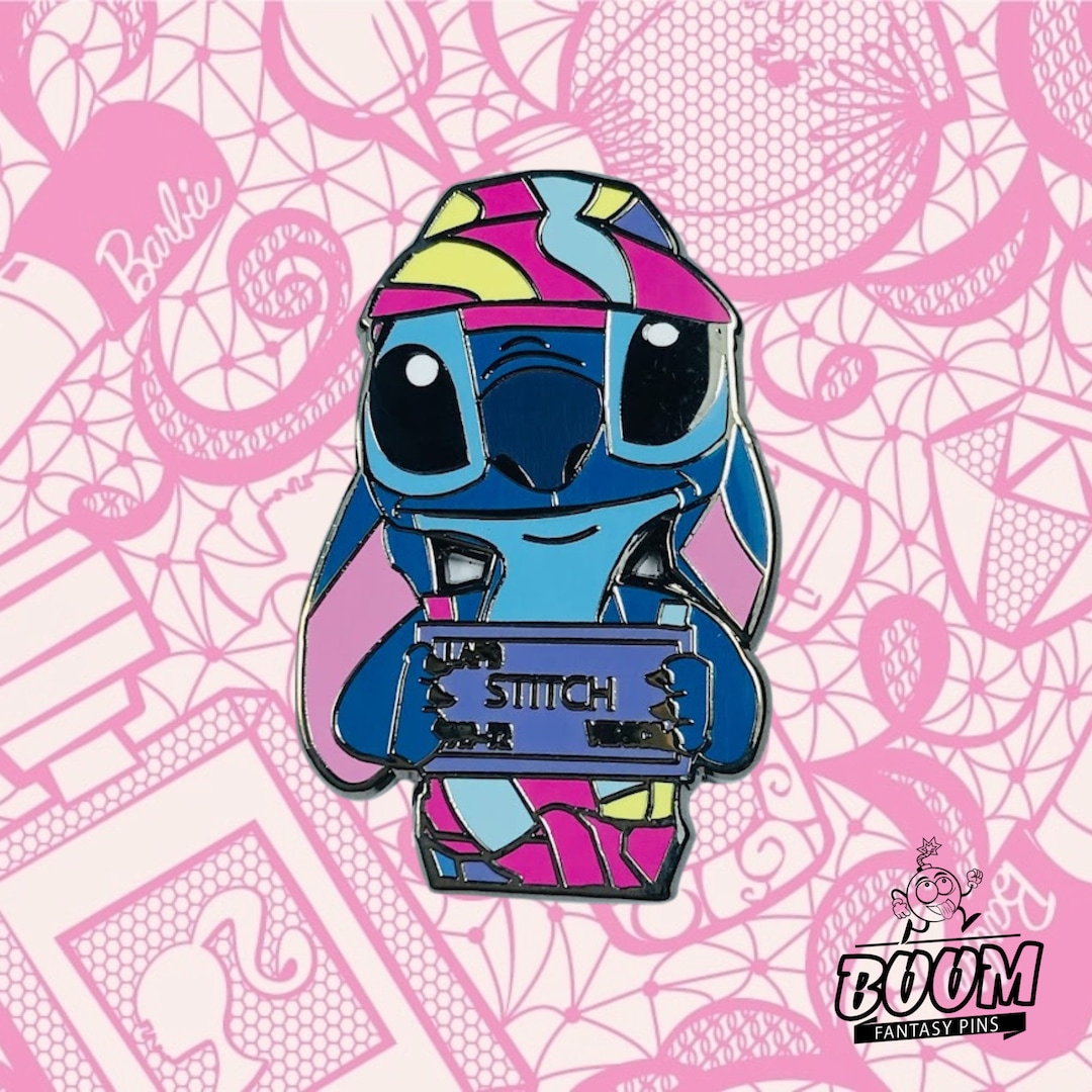 Stitch Pin, Stitch as Barbie, Lilo&stitch: Adorable Disney Fantasy Pins ...