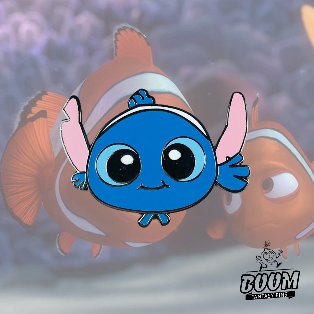 Stitch Pin, Stitch as Nemo, Lilo&stitch: Adorable Disney Fantasy Pins ...