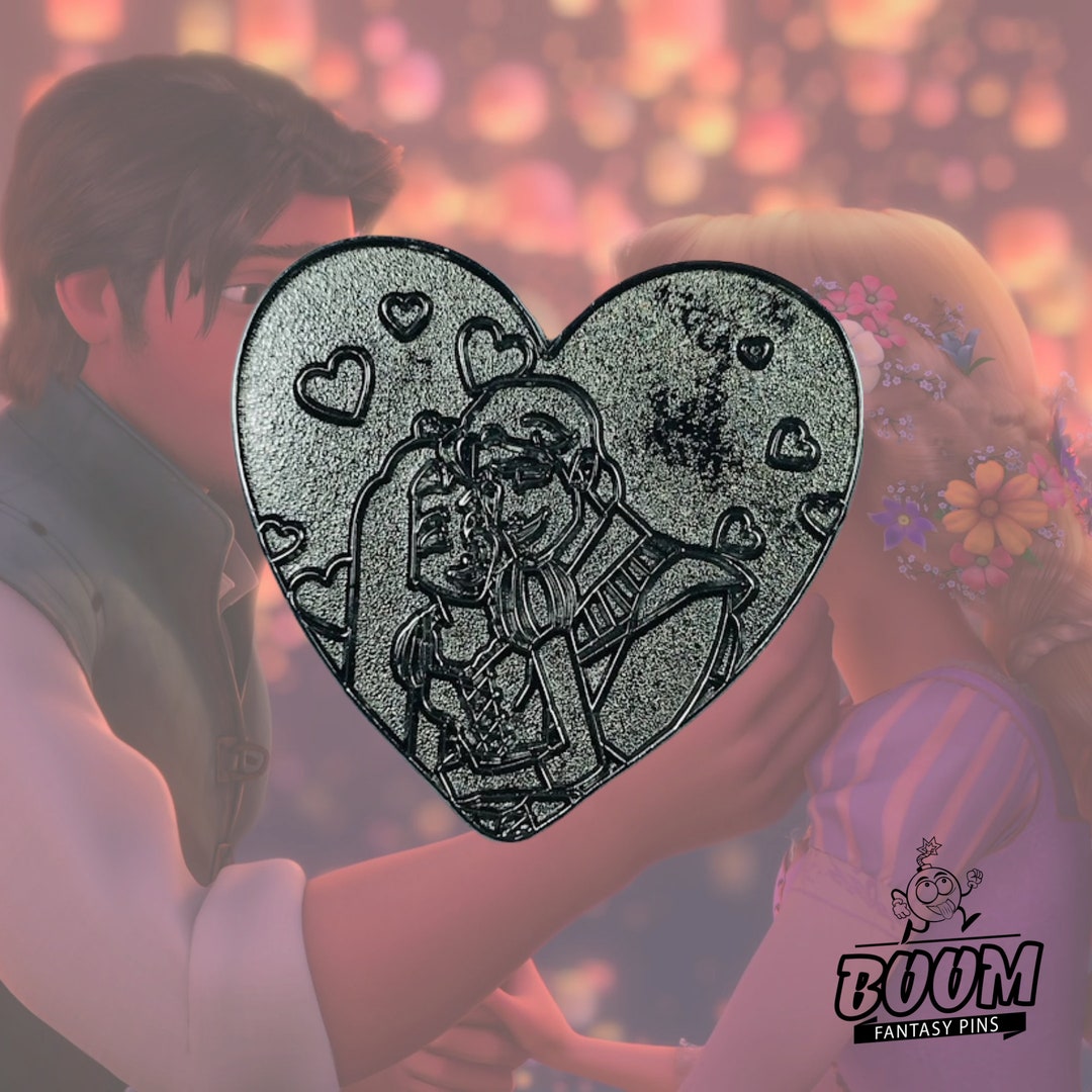 Rapunzel & Flynn Pin Test, Tangled: Adorable Disney Fantasy Pins ...