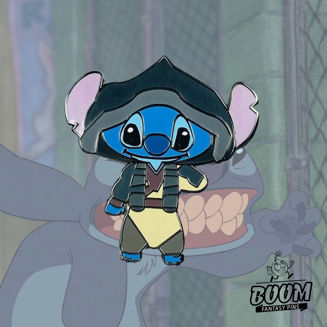 Stitch Pin, Stitch Fantasy, Lilo&stitch: Adorable Disney Fantasy Pins ...