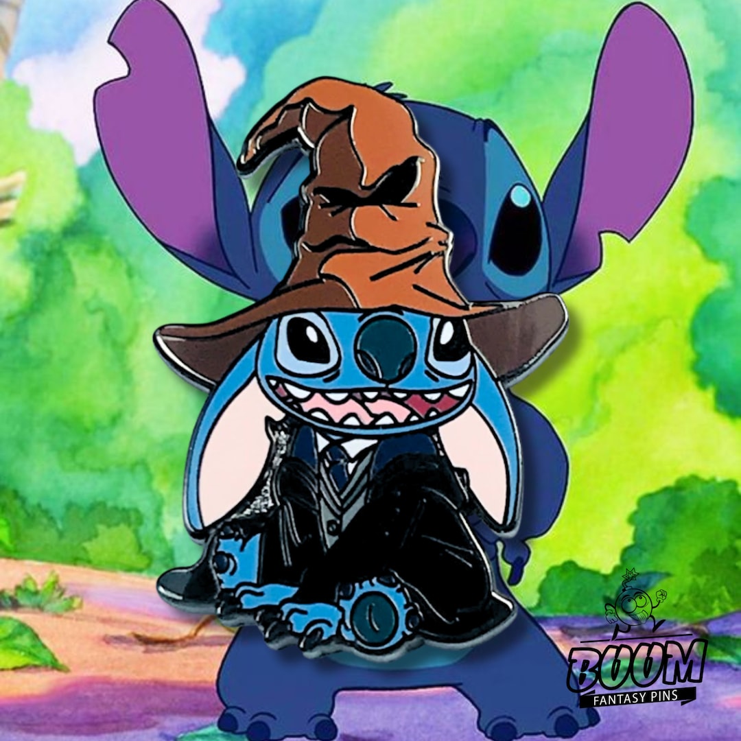 Stitch Pin, Stitch as Ravenclaw, Lilo & Stitch: Disney Fantasy Pins ...