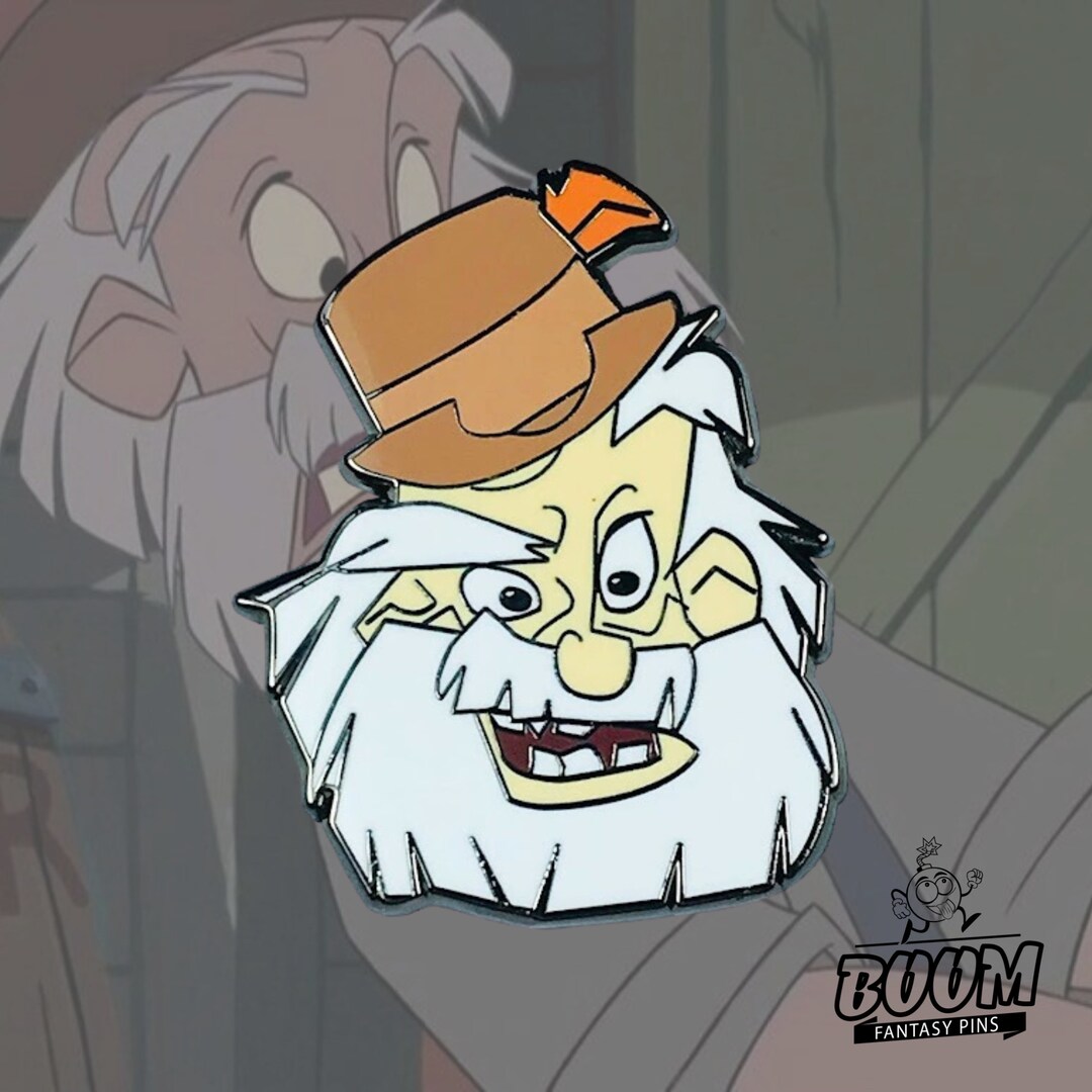 Jebidiah Pin, Atlantis: the Lost Empire, Disney Fantasy Pin, Hard ...