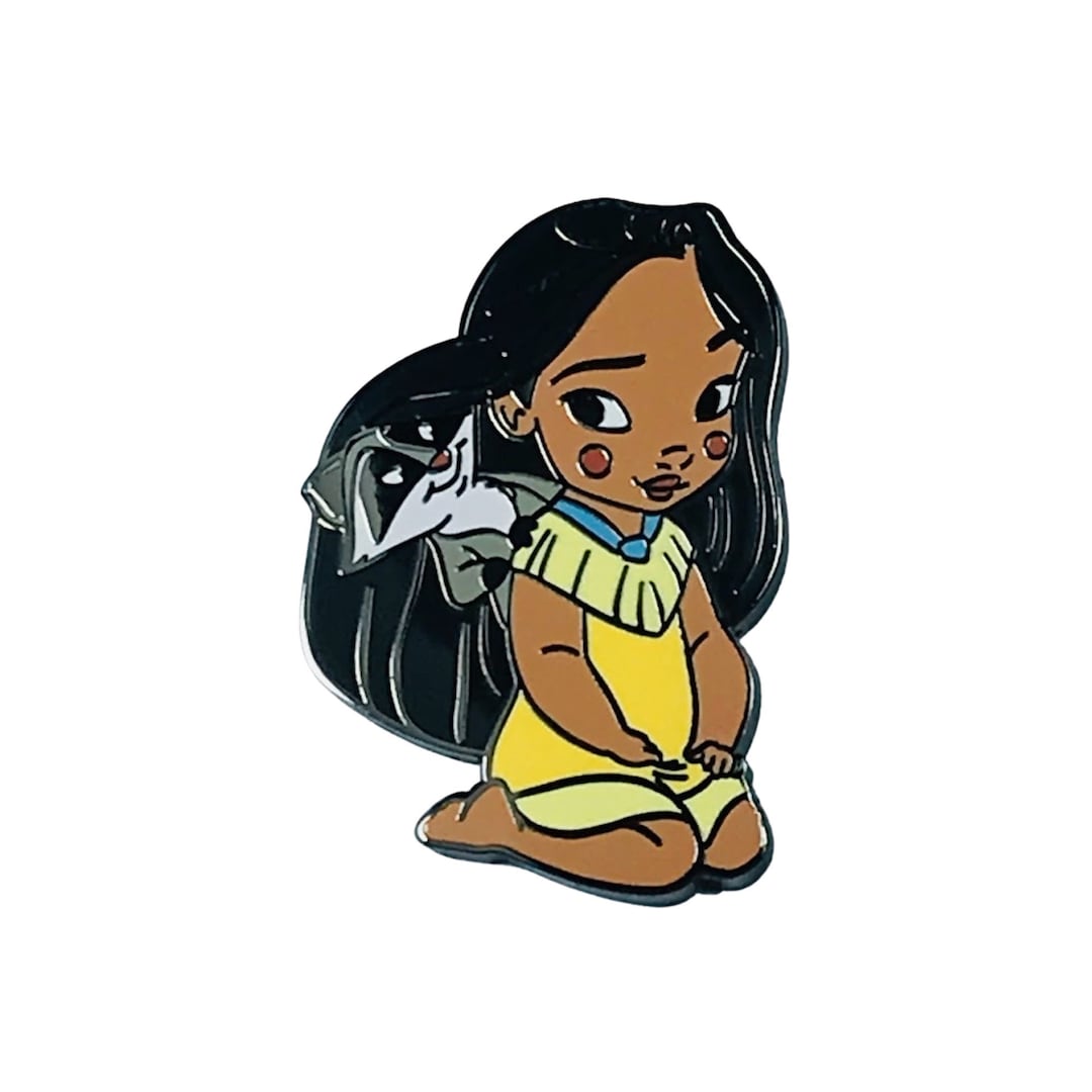 Pin – Baby Pocahontas and Meeko From Pocahontas – Disney Fantasy - Etsy