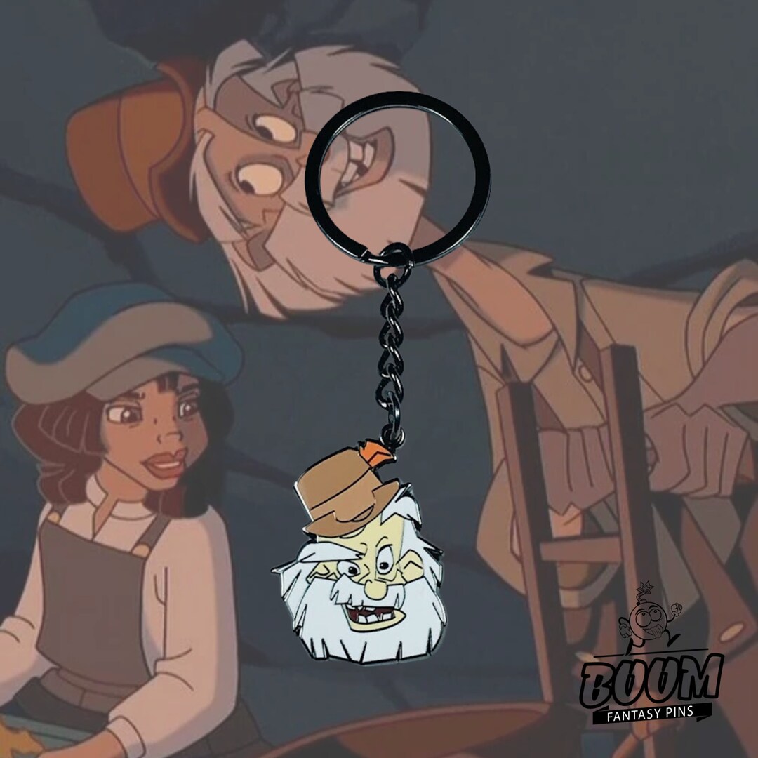 Jebidiah Keychain, Atlantis: the Lost Empire, Disney Fantasy Keychains ...