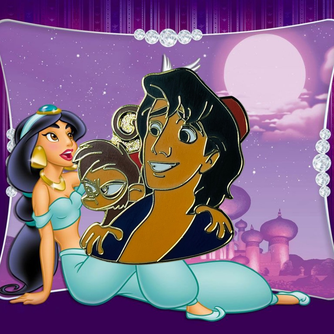 Aladdin and Abu Pin Aladdin Disney Fantasy Pins Touch of - Etsy