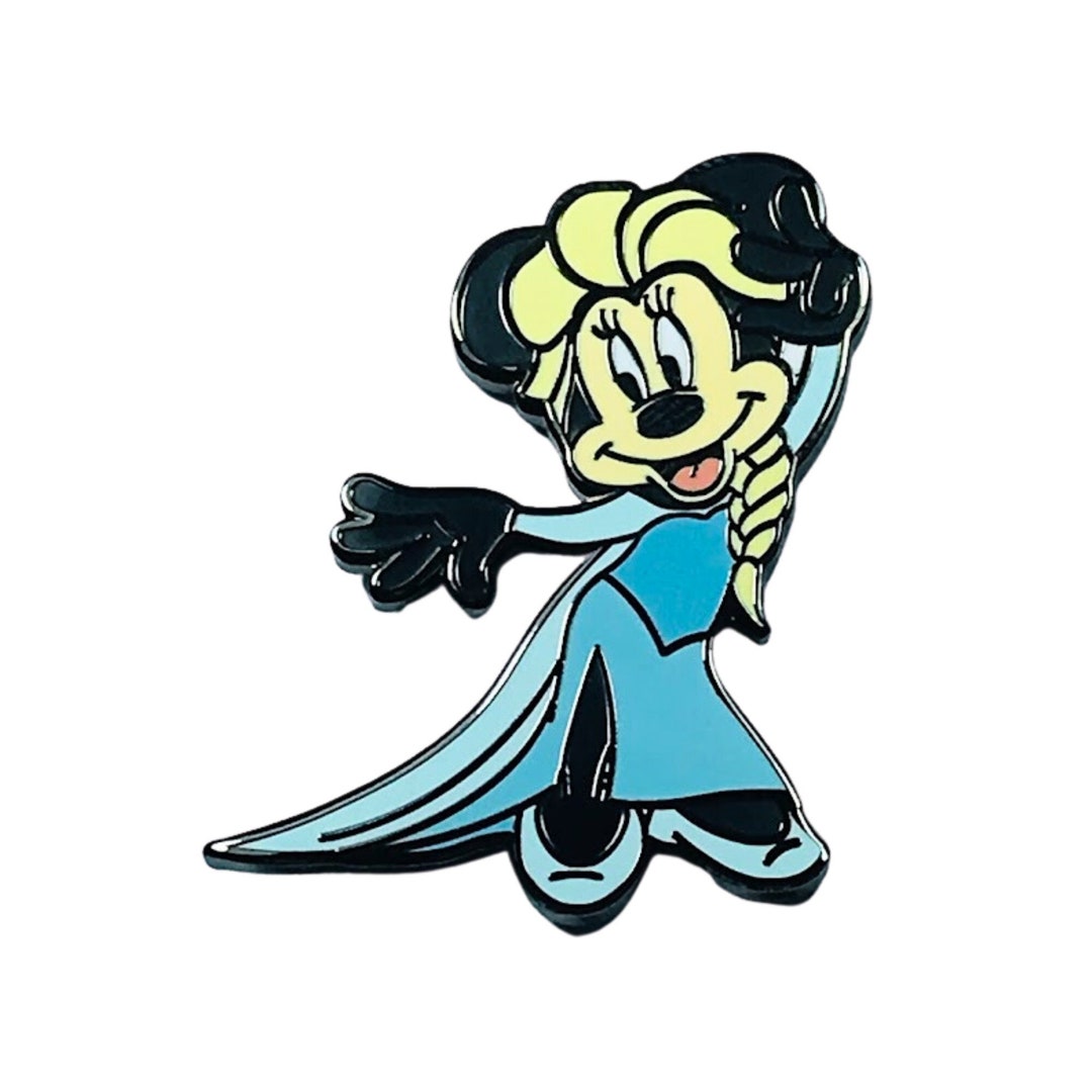 Minnie Mouse Disney Fantasy Pins, Minnie as Elsa From Frozen, Adding a ...