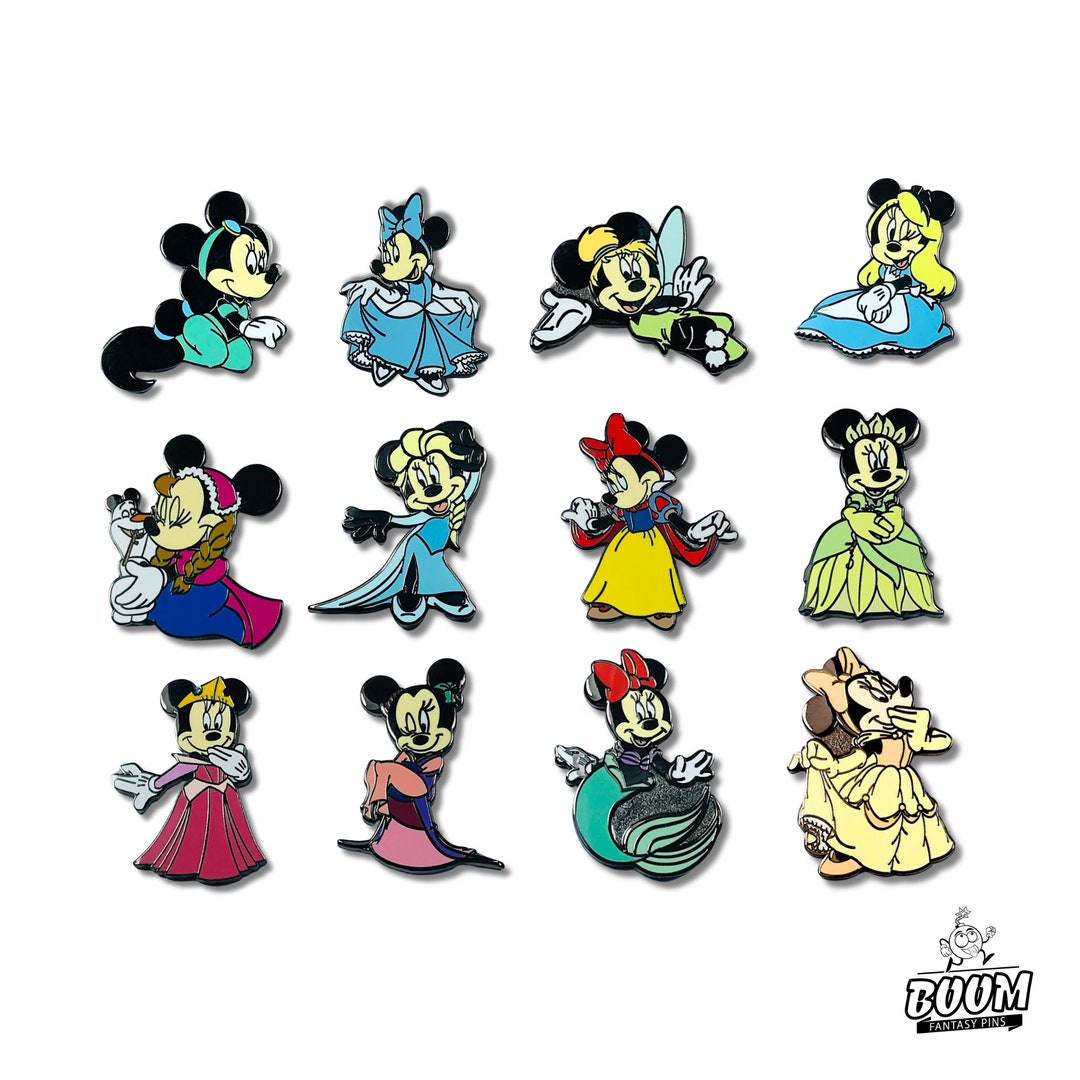 Pin – Minnie Mouse as Disney Princess From Disney – Disney Fantasy - Etsy