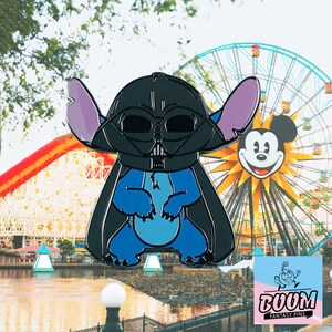 Stitch as Darth Vader, Lilo & Stitch, Disney Fantasy Pins, Star Wars ...