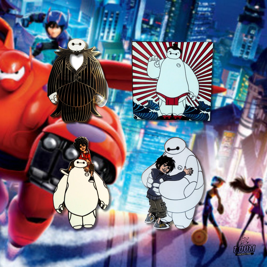 Baymax Collection Big Hero 6: Adorable Disney Fantasy Pins - Etsy