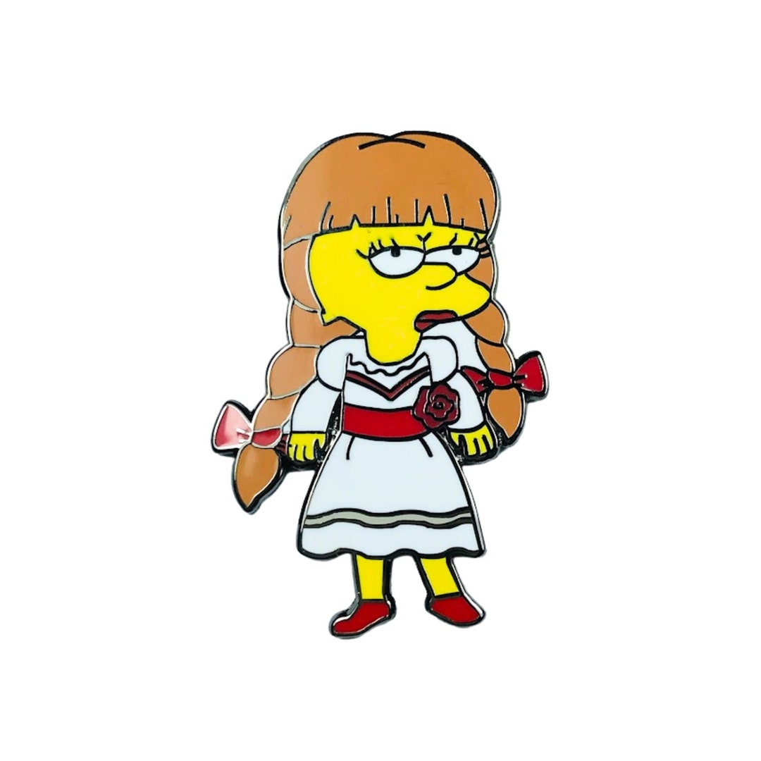 Lisa Simpsons From the Simpsons: A Magic Fantasy Pins, Simpsons Pins, Lisa Simpson as Annabelle ...