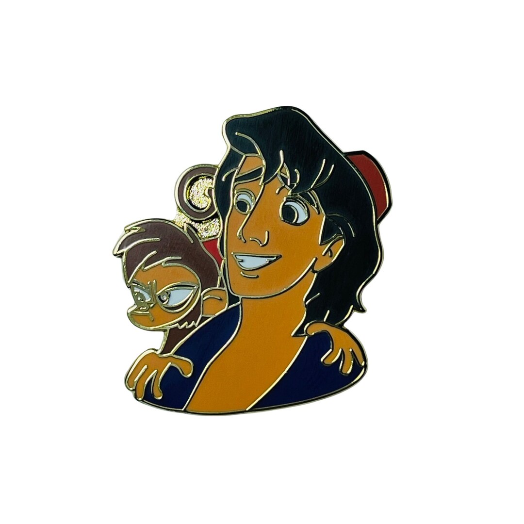 Pin – Aladdin and Abu From Aladdin – Disney Fantasy - Etsy