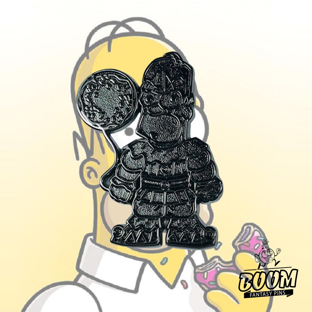 Homer Simpsons Pin Test, the Simpsons: Unique Fantasy Pins, Simpson Pin ...