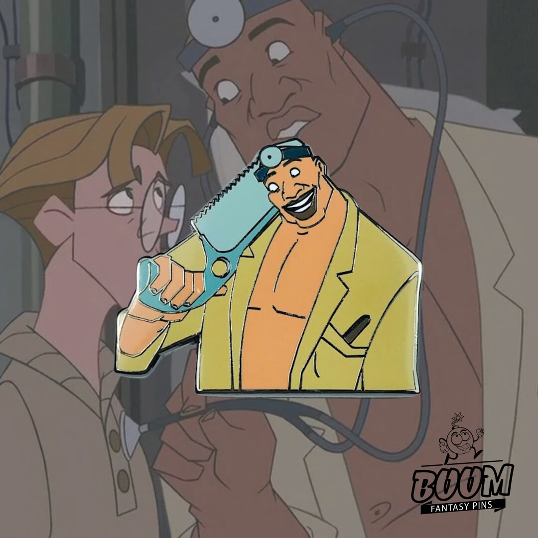 Dr. Joshua Sweet, Atlantis: the Lost Empire, Disney Fantasy Pins ...