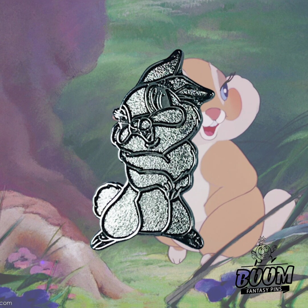 Miss Bunny Pin Bambi Pins Bambi Test Graceful and Elegant - Etsy