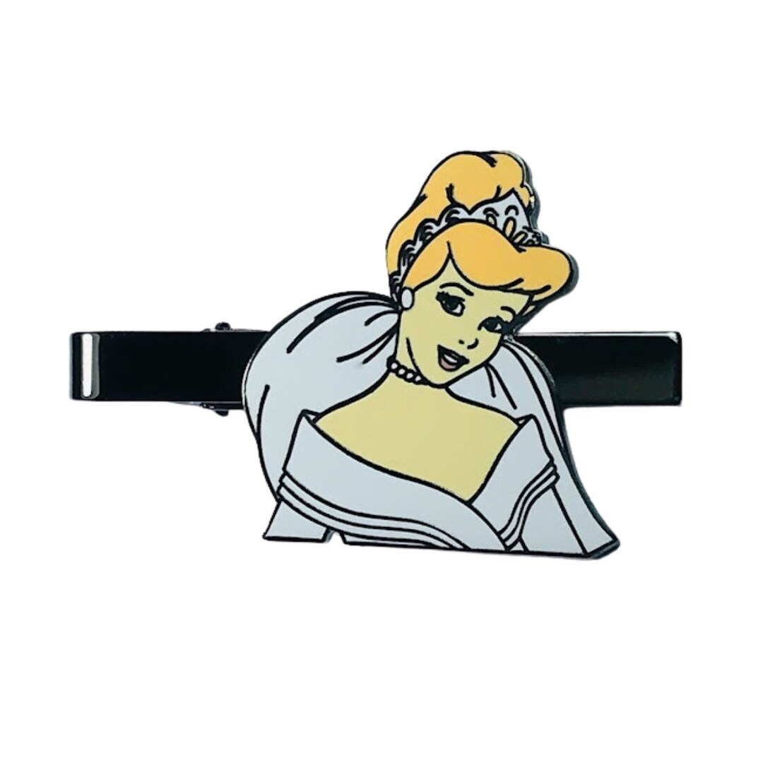 Cinderella Tie Clip Tie Bar , Magical and Timeless Disney Fantasy Tie ...