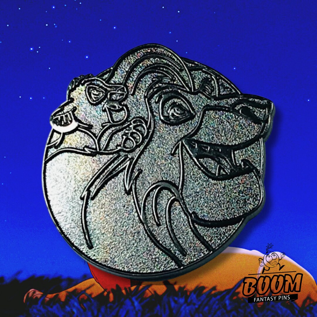 Lion King Pin Mufasa & Simba Adorable Pin Test the Lion King - Etsy