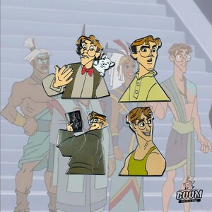 Milo Thatch Pin, Atlantis: the Lost Empire, Disney Fantasy Pins, Milo ...