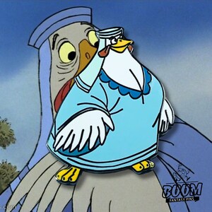 Lady Kluck and Robin Hood, A Magic Disney Fantasy Pins, Robin Hood ...