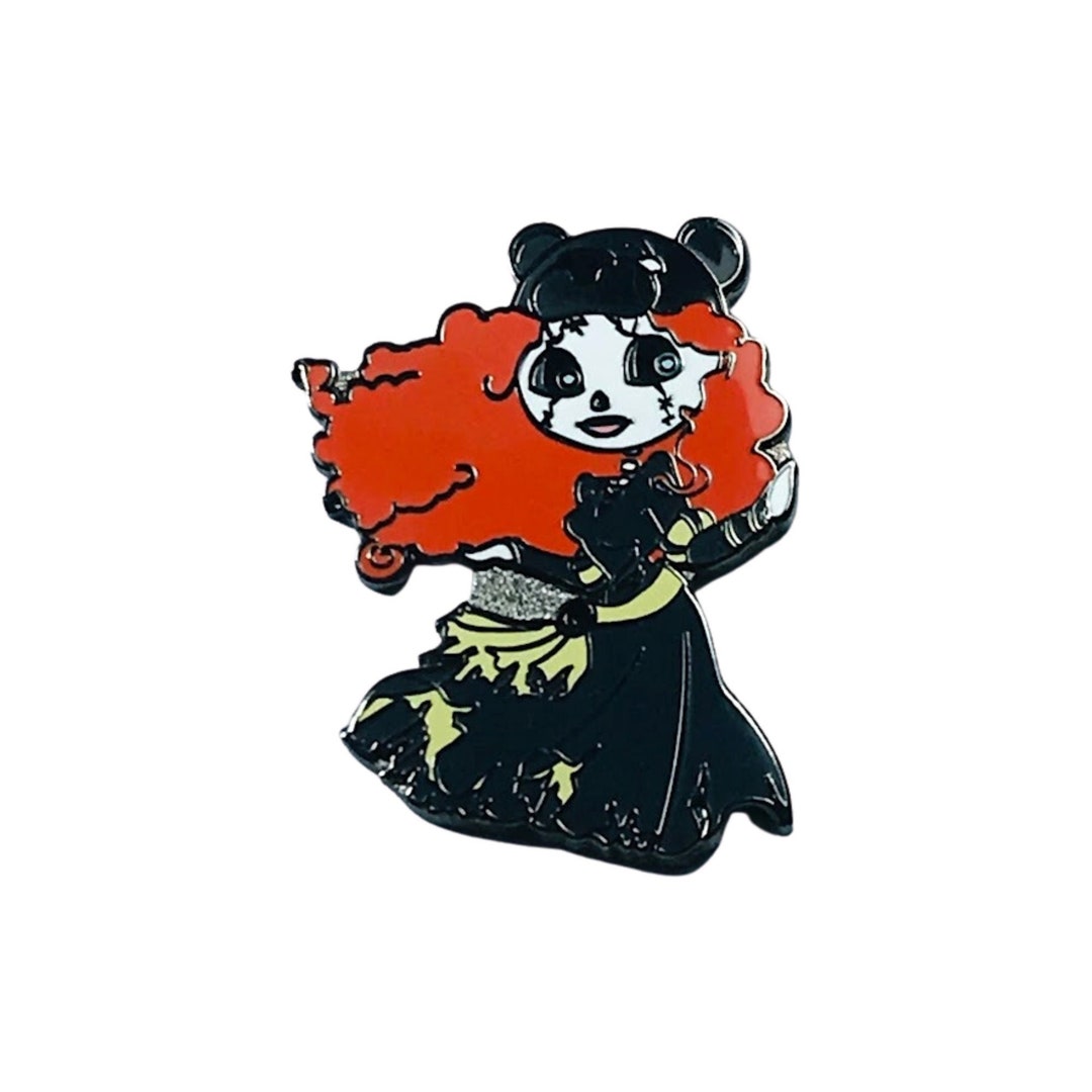 Merida as Zombie From Brave: A Magic Disney Fantasy Pins, the Fearless ...