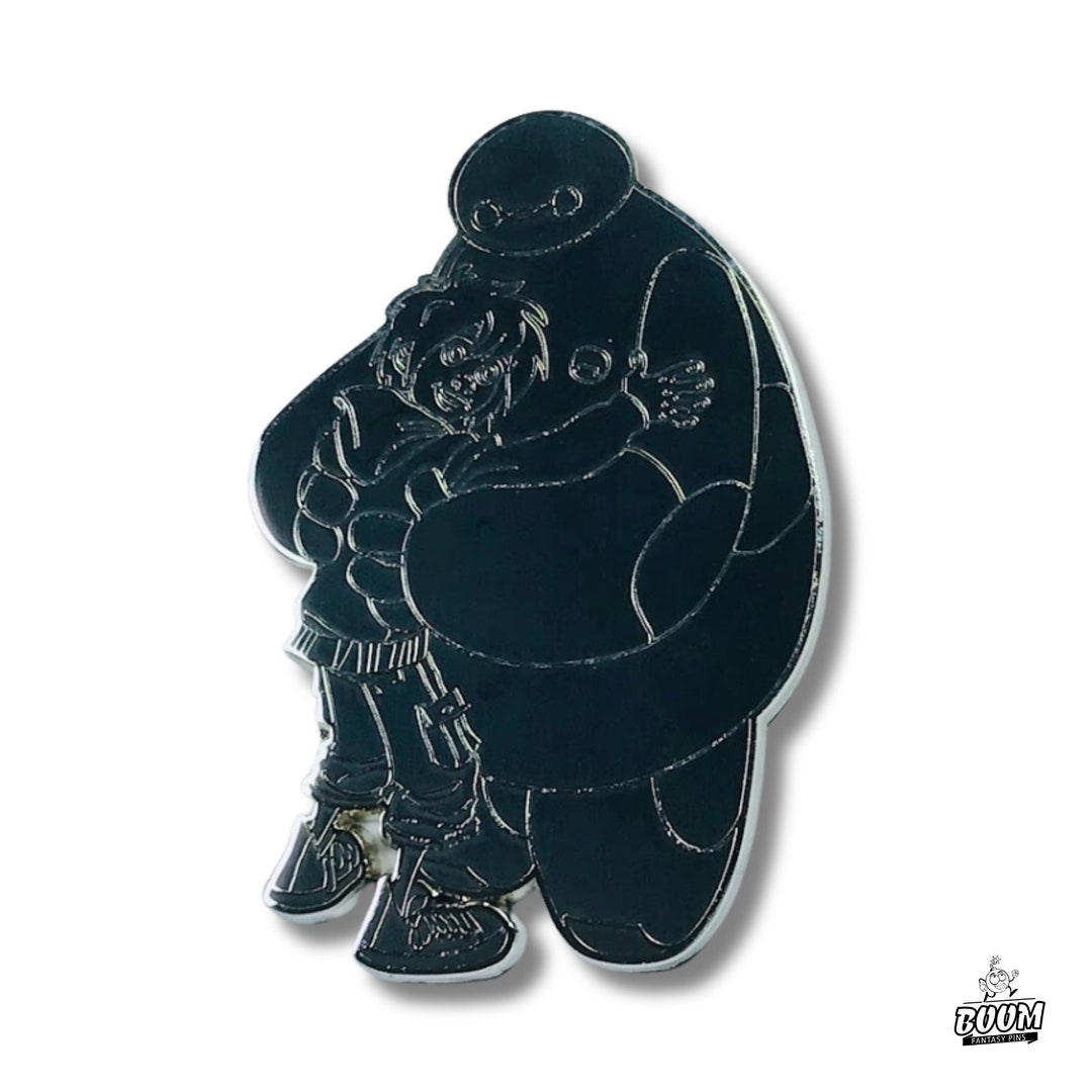 Baymax Hug, Big Hero 6: A Magic Disney Fantasy Pins, Black Version ...