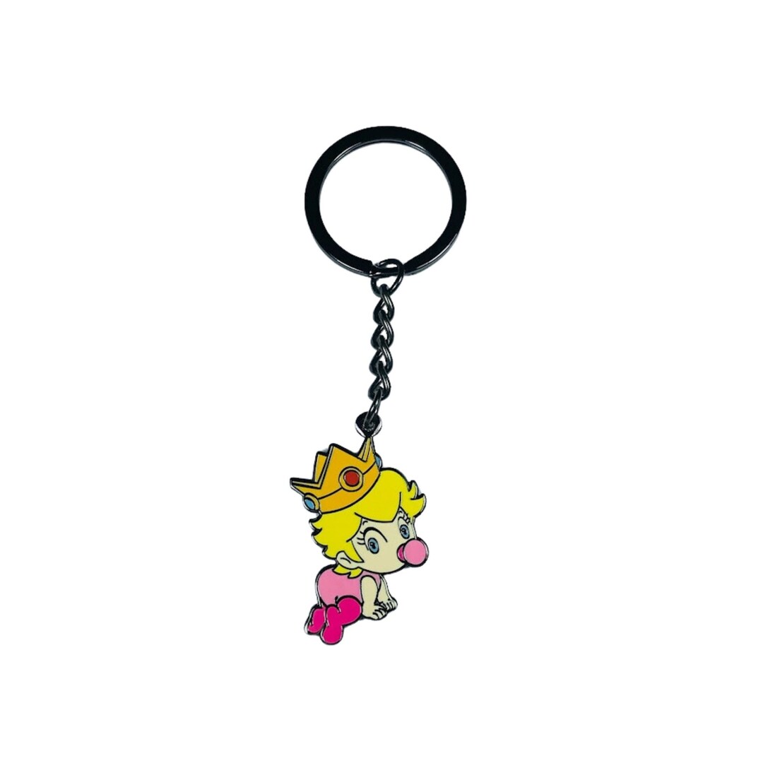 Princess Peach, Mario Bross: Princess Peach Keychain, Fantasy Keychains ...