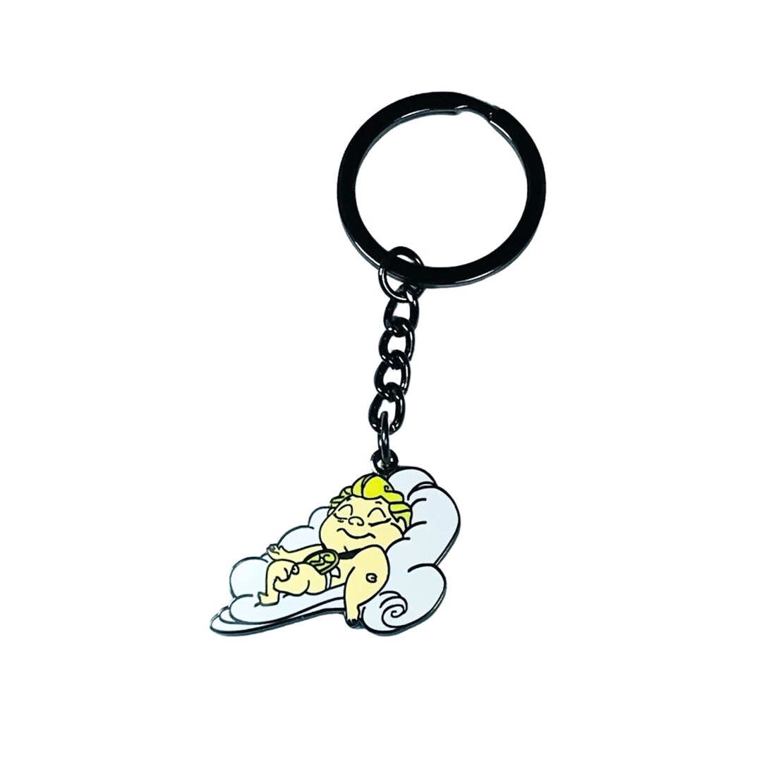 Zeus Sleeping, Hercules: Elegant Disney Fantasy Keychain, Perfect Gift ...
