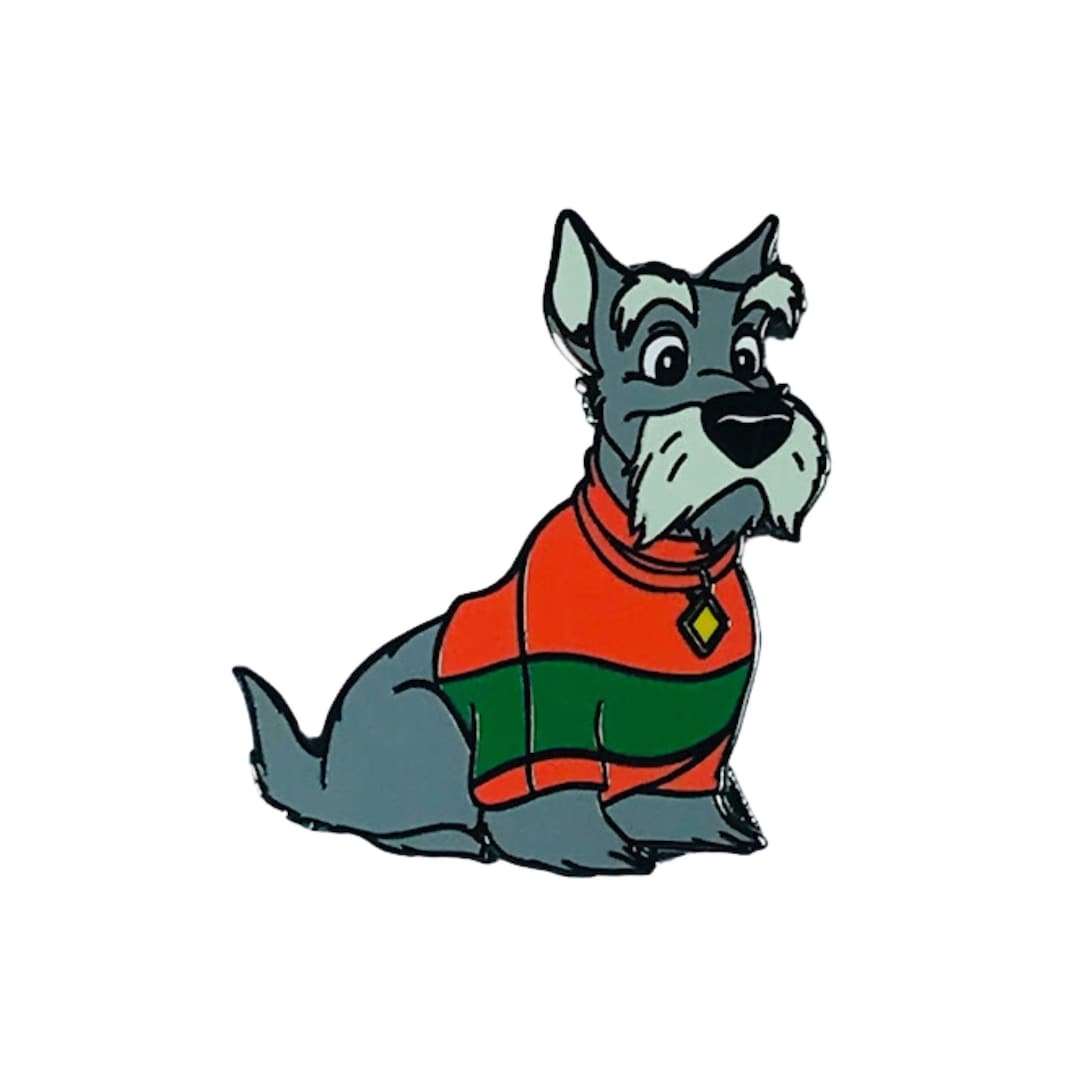 Jock From Lady and the Tramp Pin, Disney Fantasy, Snug in a Cozy ...