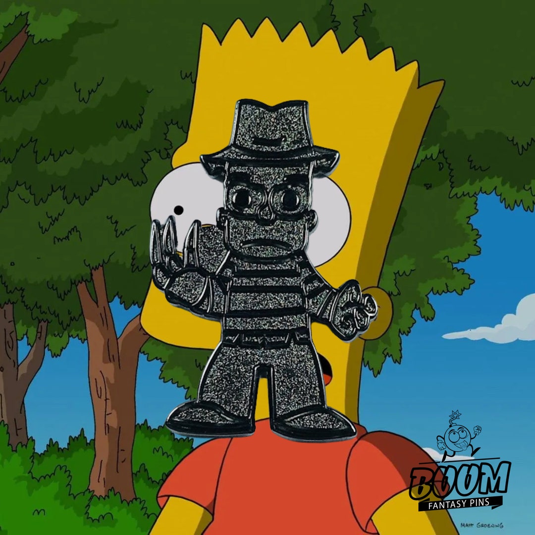 Bart Simpson, the Simpsons: Unique Fantasy Pins, Simpsons Pins Test ...