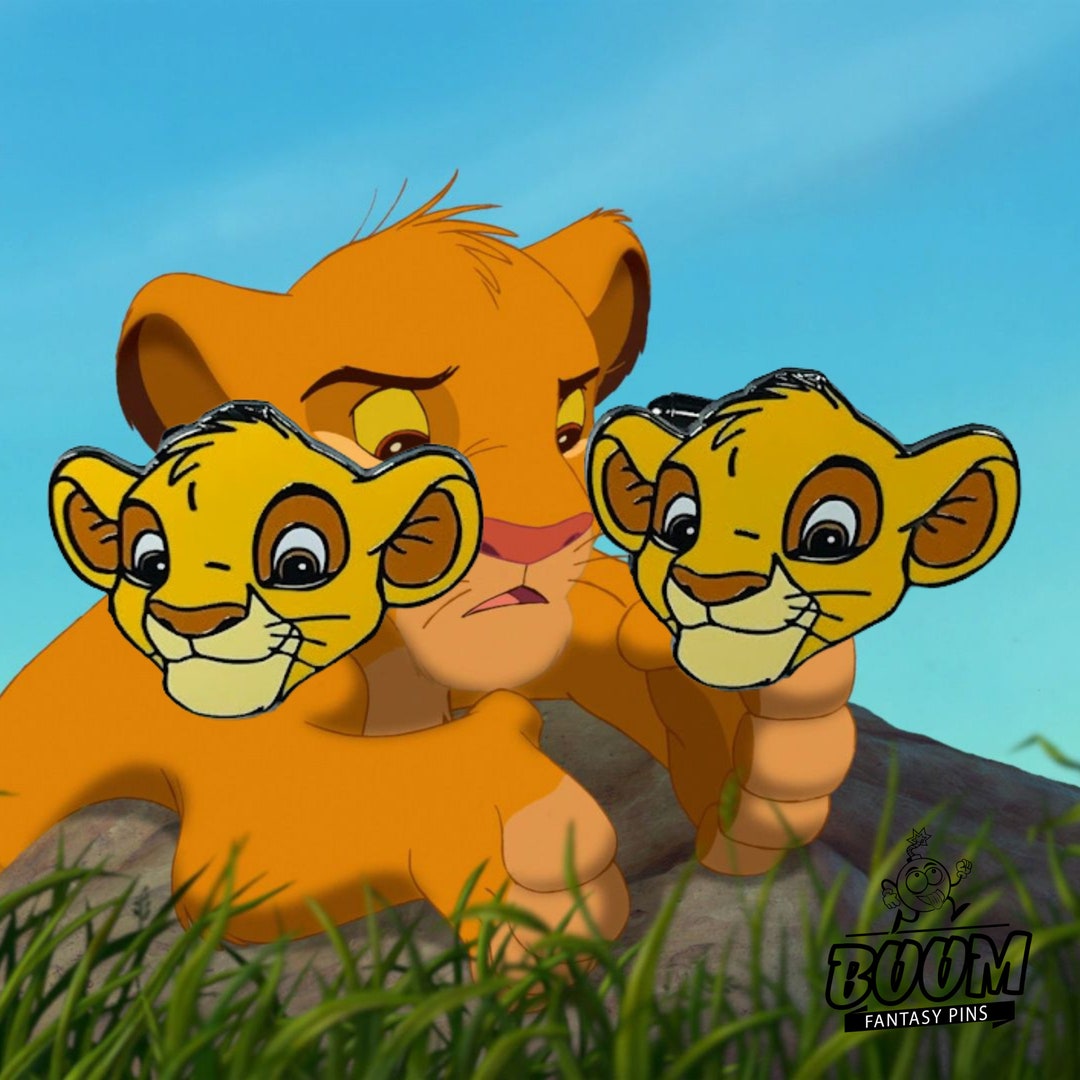 Lion King Cuff Links, Simba, Simba Face Cufflinks , the Lion King ...
