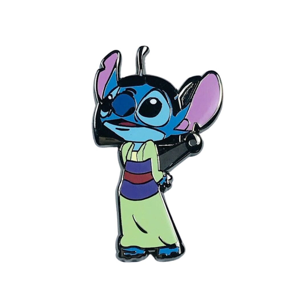 Pin – Stitch as Mulan From Lilo & Stitch – Disney Fantasy - Etsy