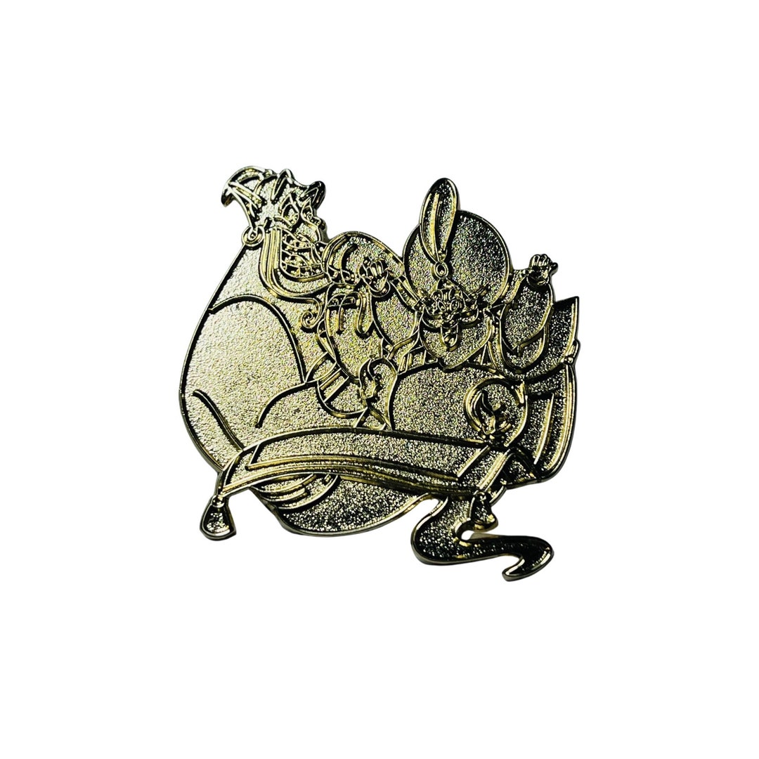 Genie and Sultan From Aladdin Pin: A Magical Disney Fantasy Pins ...