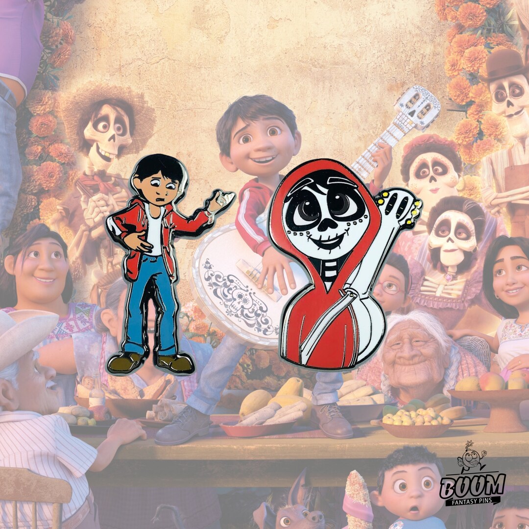 Miguel Pins, Miguel, Lot Collection Coco: Disney Fantasy Pins ...