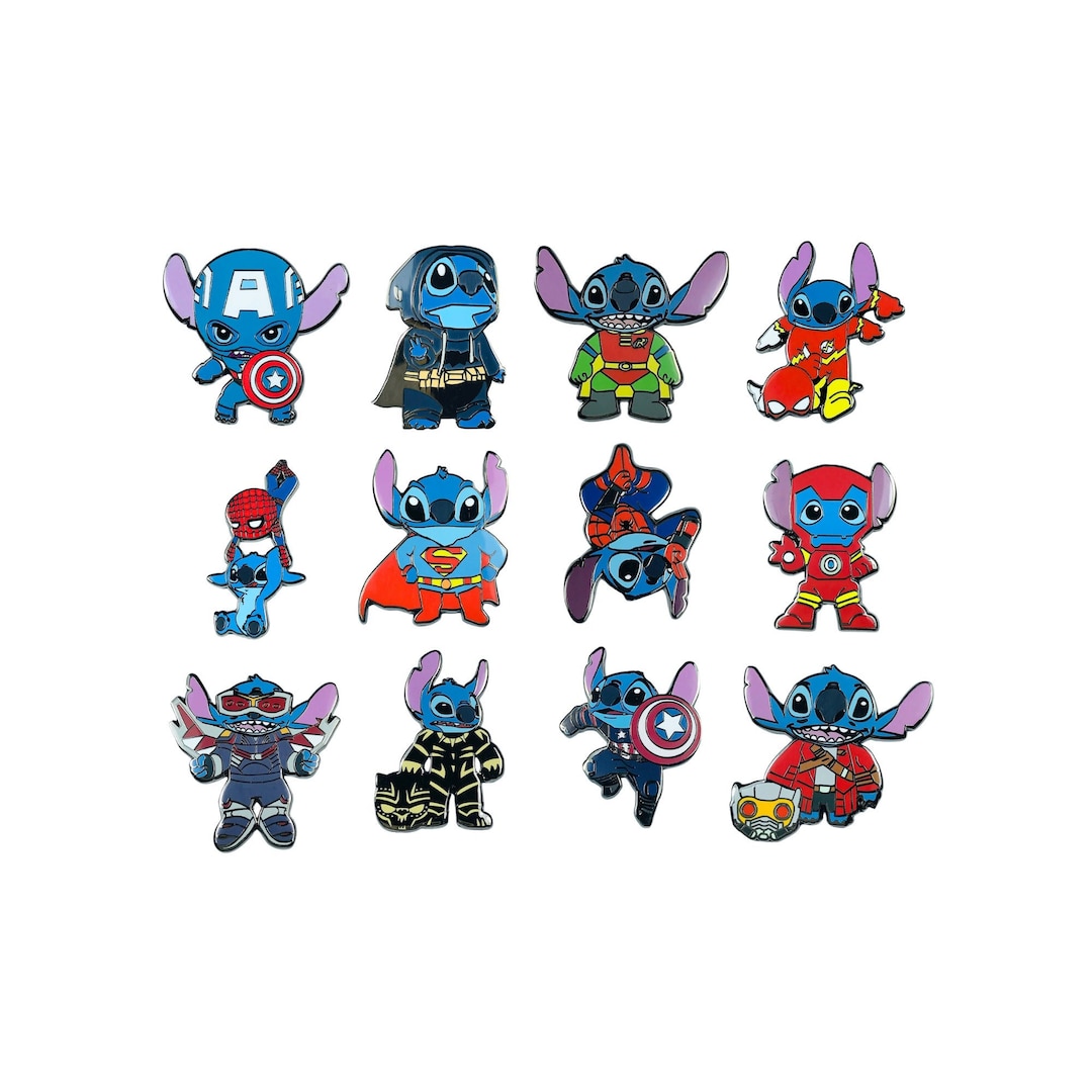 Pin – Stitch From Lilo & Stitch – Disney Fantasy | Superhero Stitch ...