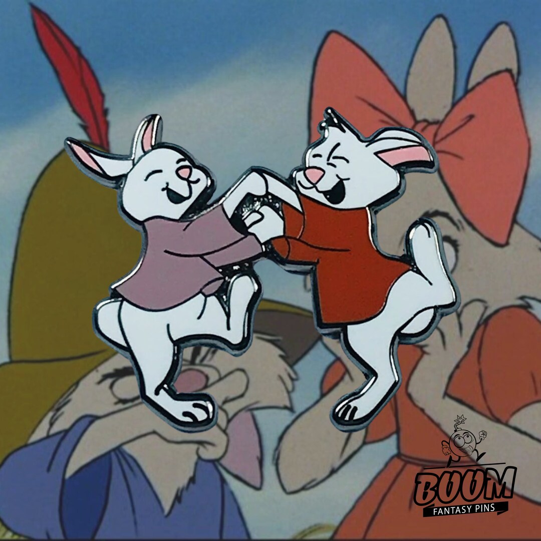 Skippy & Sis Bunny Robin Hood Disney Fantasy Pins the - Etsy UK