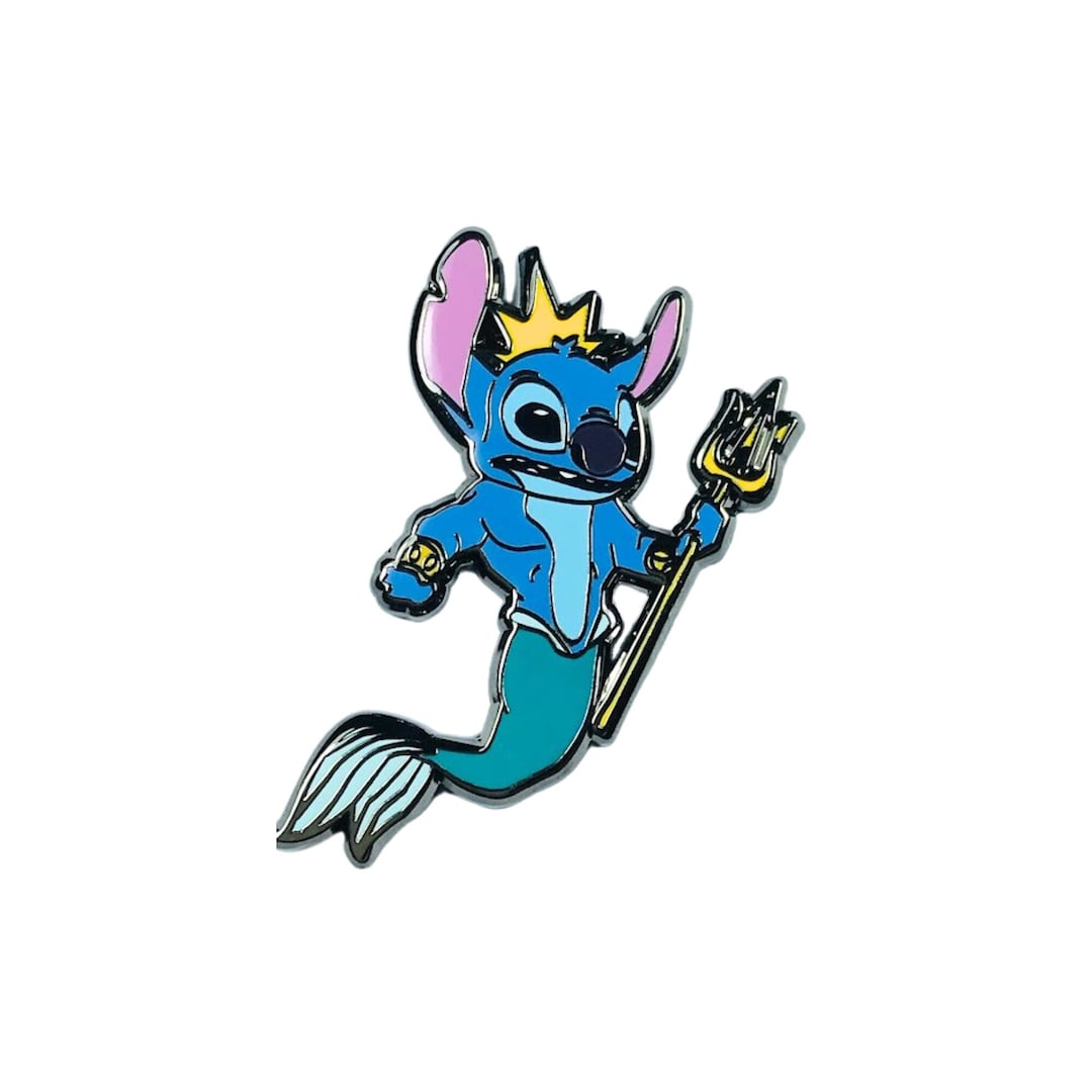 Pin – Stitch as King Triton From Lilo & Stitch – Disney Fantasy ...