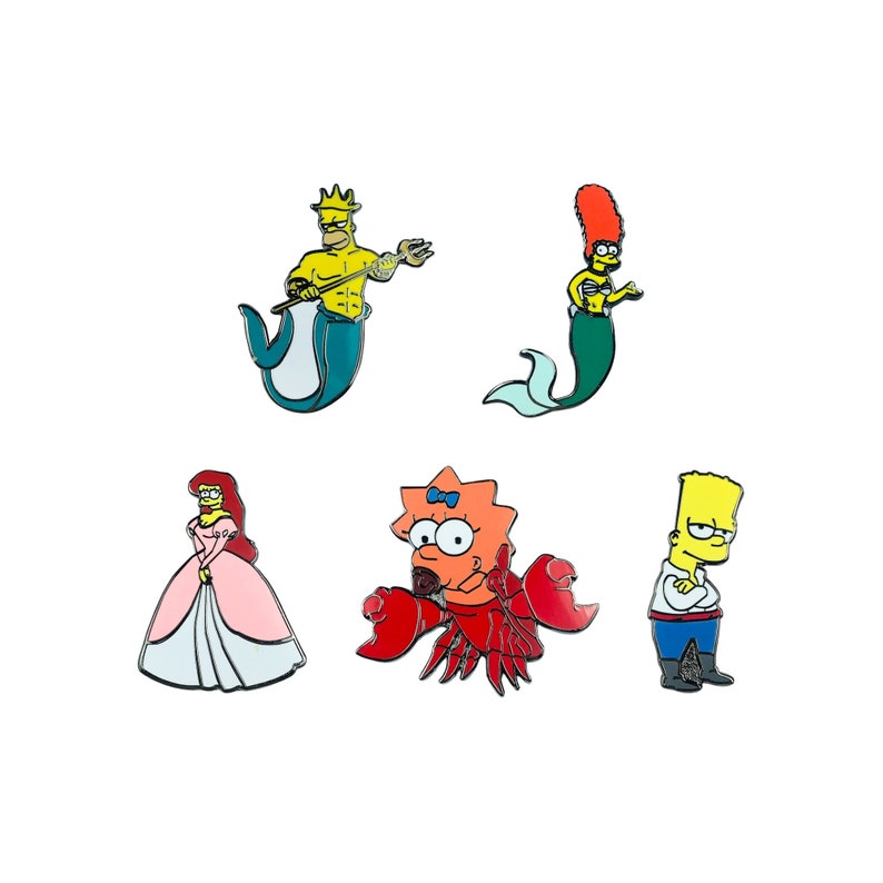 Pin – Marge Simpson From the Simpsons – Disney Fantasy - Etsy