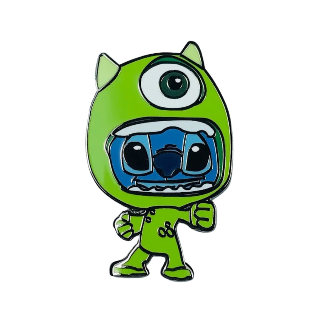 Stitch as Mike Wazowski, Lilo and Stitch, A Magic Disney Fantasy Pins ...